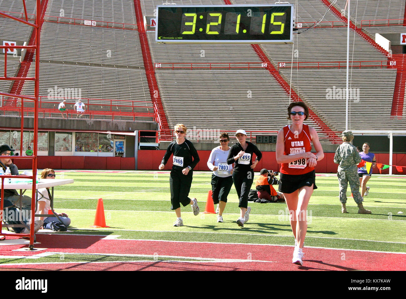 Photos of Utah National Guard Marathon Team competing at Lincoln ...