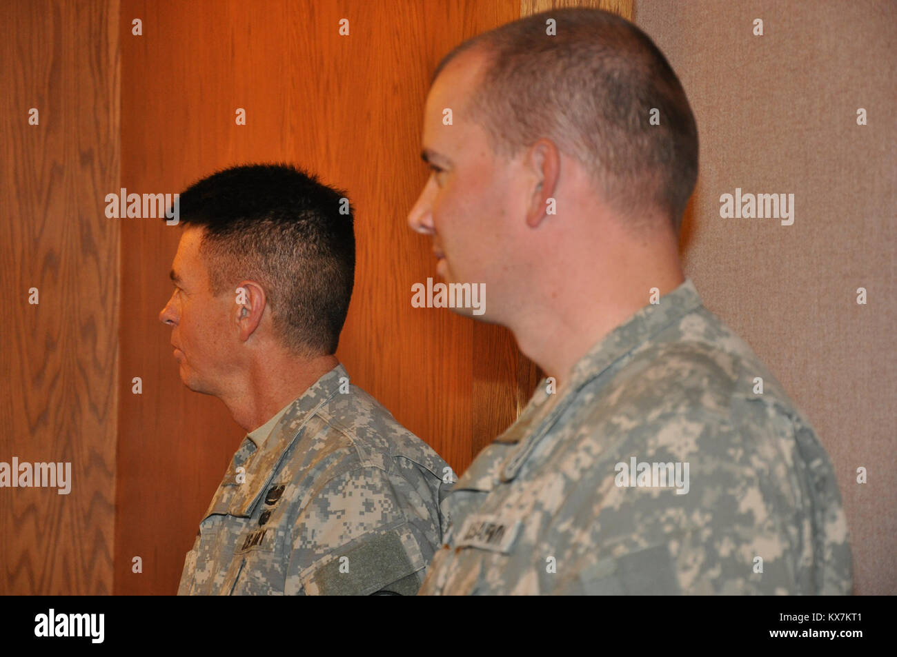 CPT Christopher Tarbet was presented awards for his service as Aide de ...