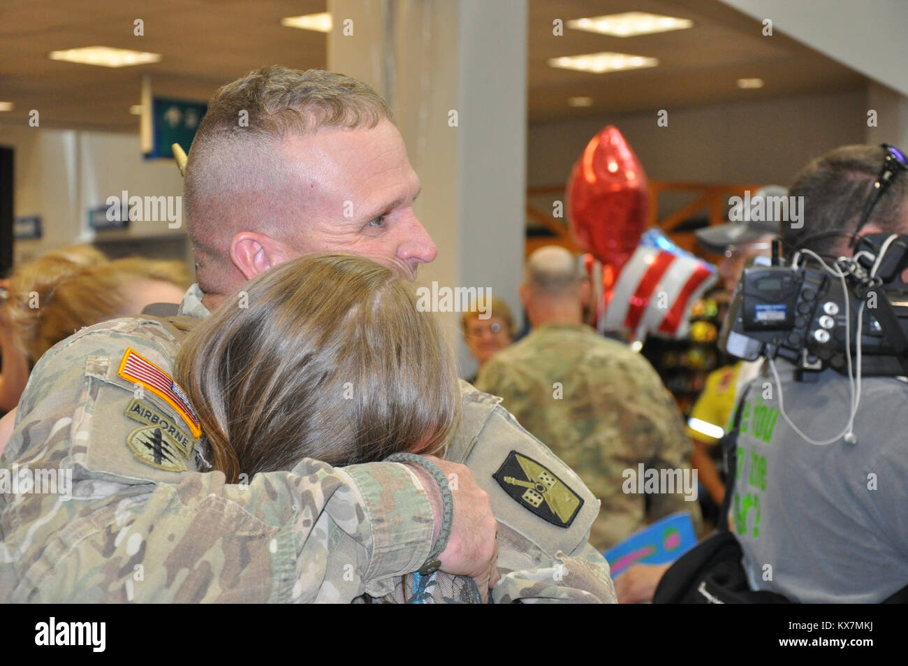 Eighteen members of the 65th Field Artillery Brigade returned from a 12 ...