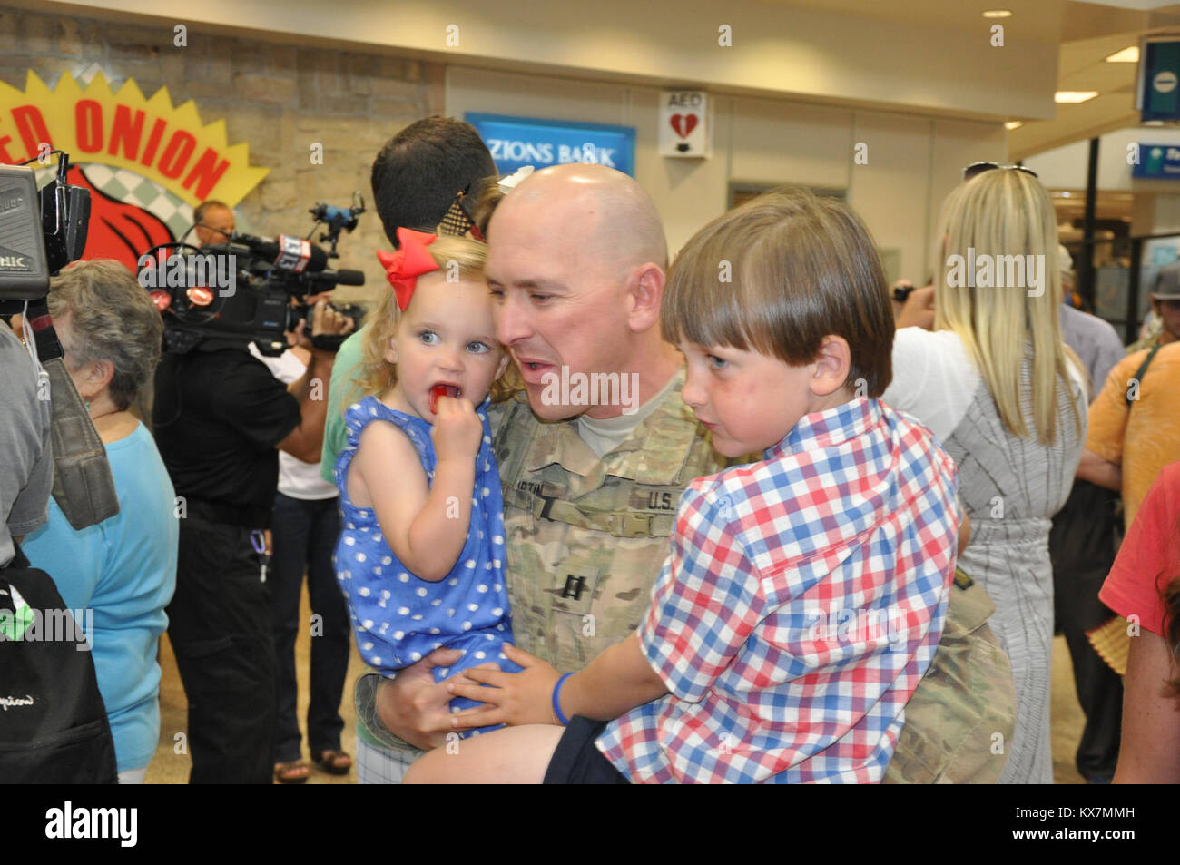 Eighteen members of the 65th Field Artillery Brigade returned from a 12 ...