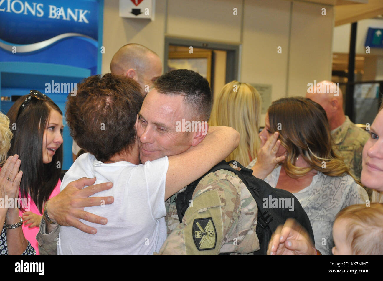 Eighteen members of the 65th Field Artillery Brigade returned from a 12 ...