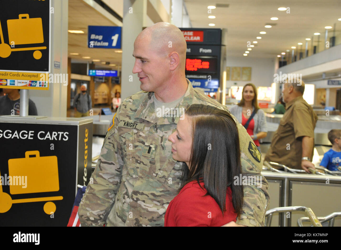 Eighteen members of the 65th Field Artillery Brigade returned from a 12 ...