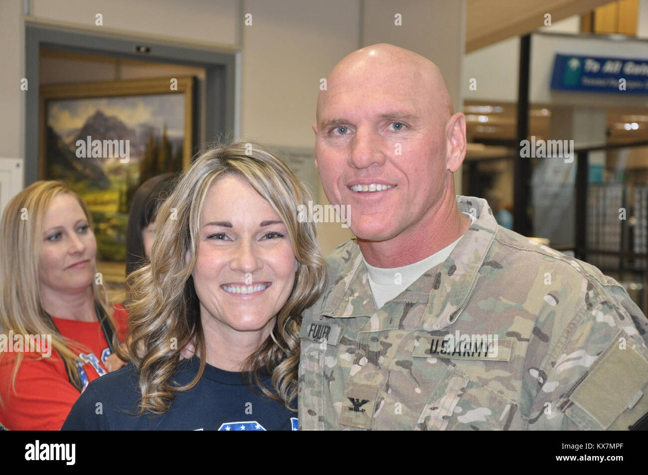 Eighteen members of the 65th Field Artillery Brigade returned from a 12 ...