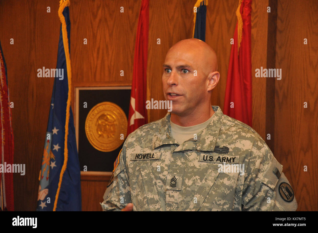 MSG Brad Howell retirement ceremony June 3 was conducted at Utah ...