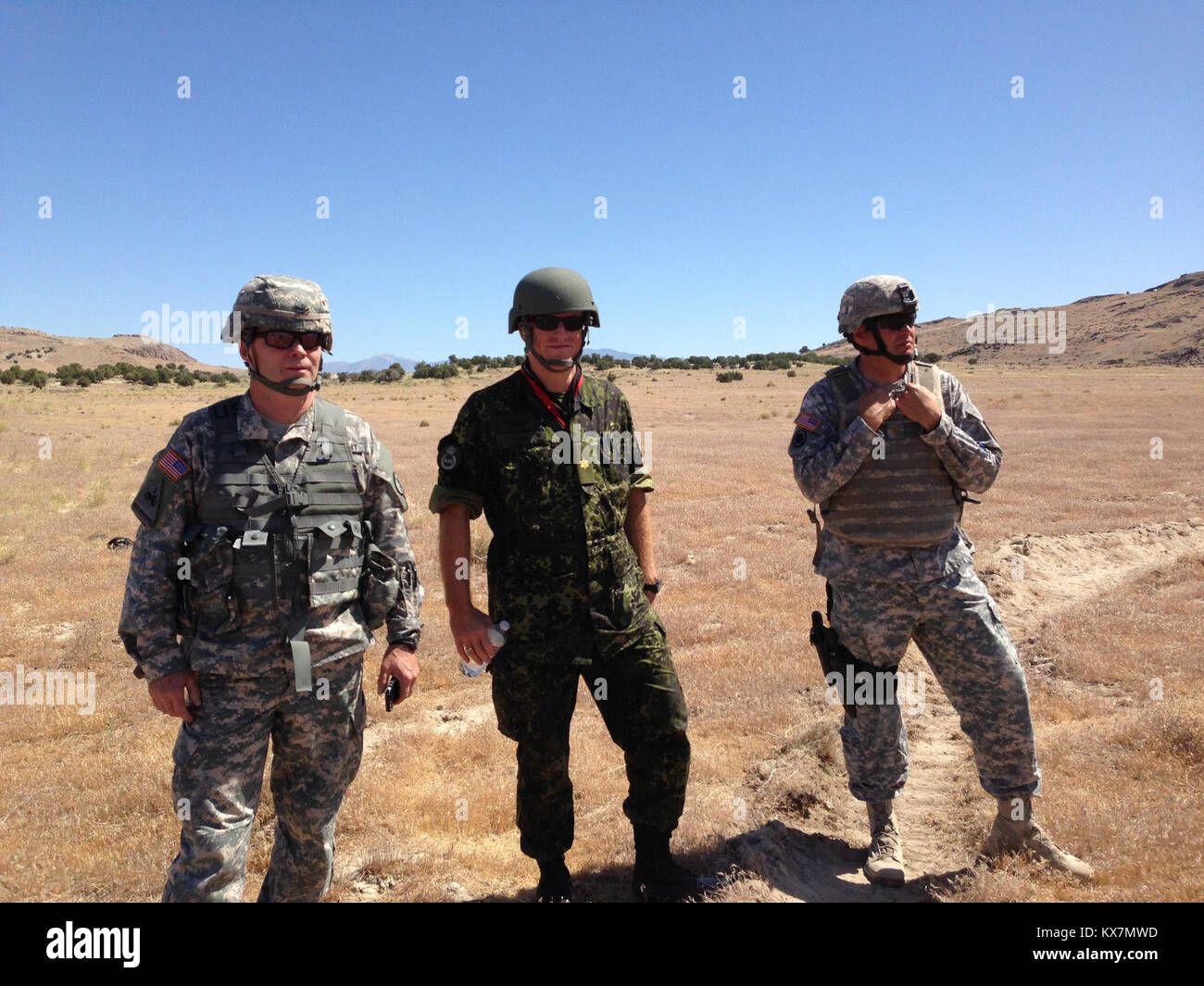 U.S. Army combat training in the desert with allies and military ...