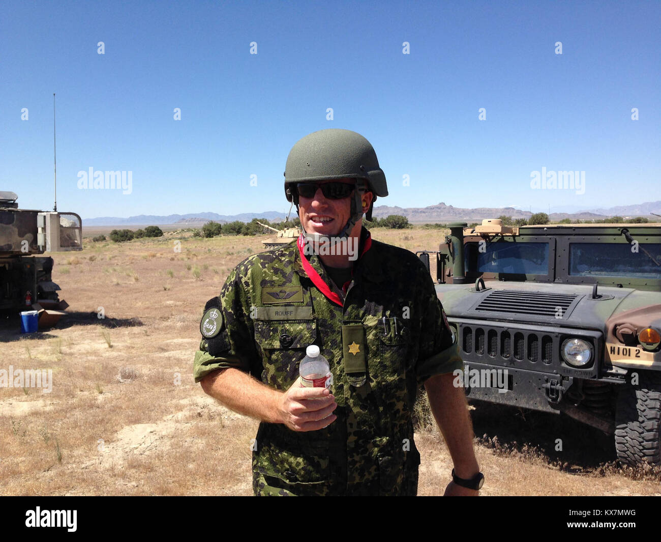 U.S. Army combat training in the desert with allies and military ...
