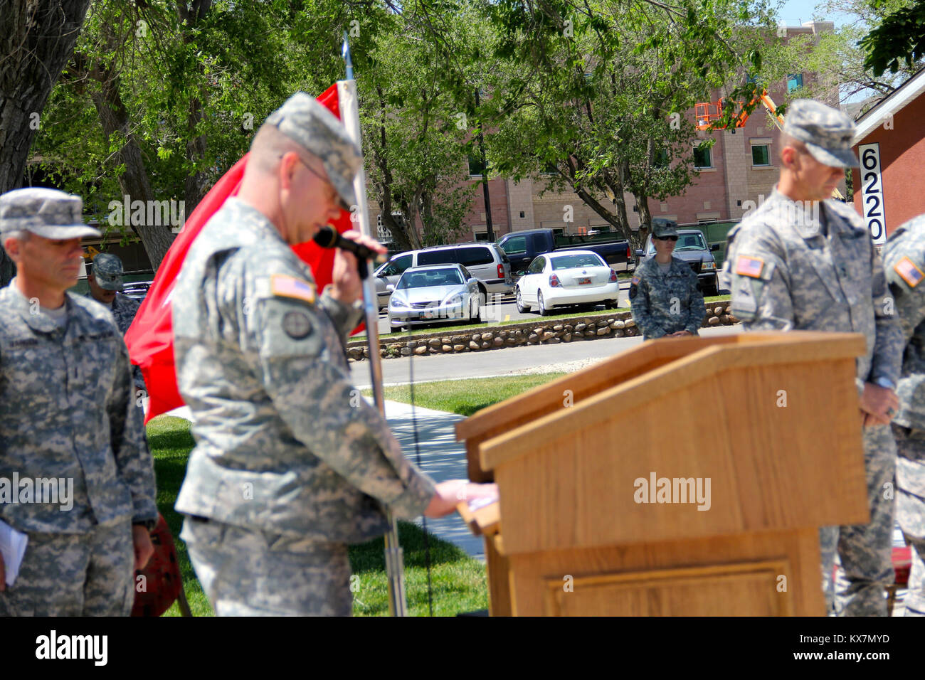 Camp Williams gets new commander June 7, 2014. Col. Clark Roberts ...