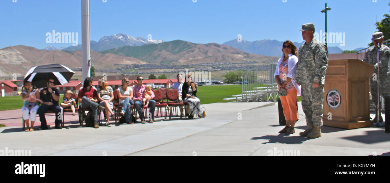 Camp Williams gets new commander June 7, 2014. Col. Clark Roberts ...