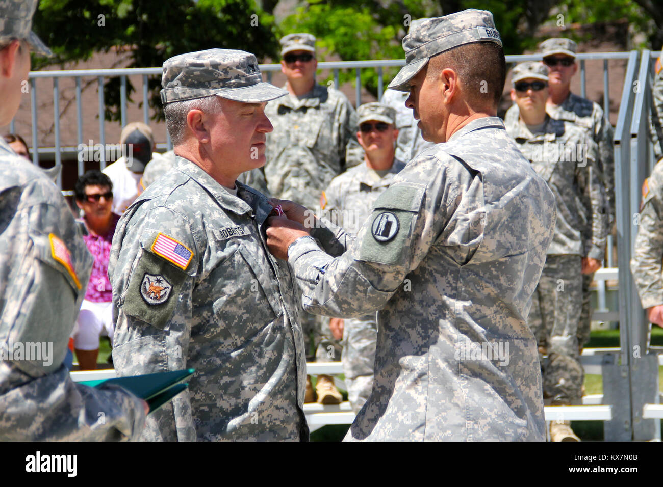 Camp Williams gets new commander June 7, 2014. Col. Clark Roberts ...