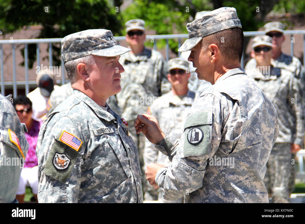 Camp Williams gets new commander June 7, 2014. Col. Clark Roberts ...