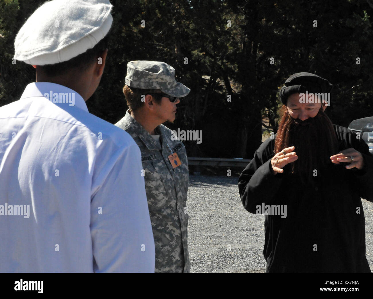 Brigadier General Sylvia Crockett, the director of strategic ...
