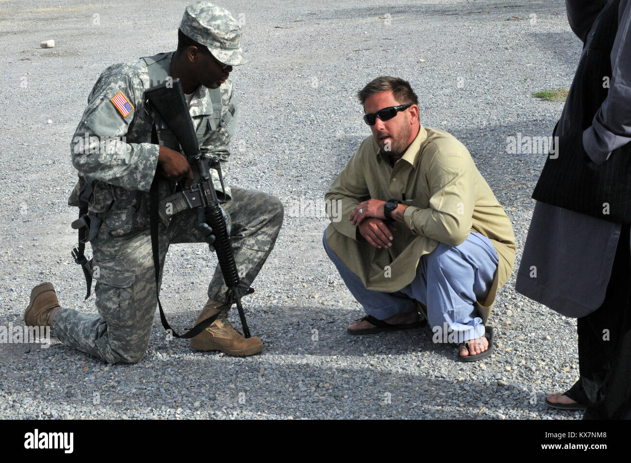 A human intelligence collector tries to get information from a role ...