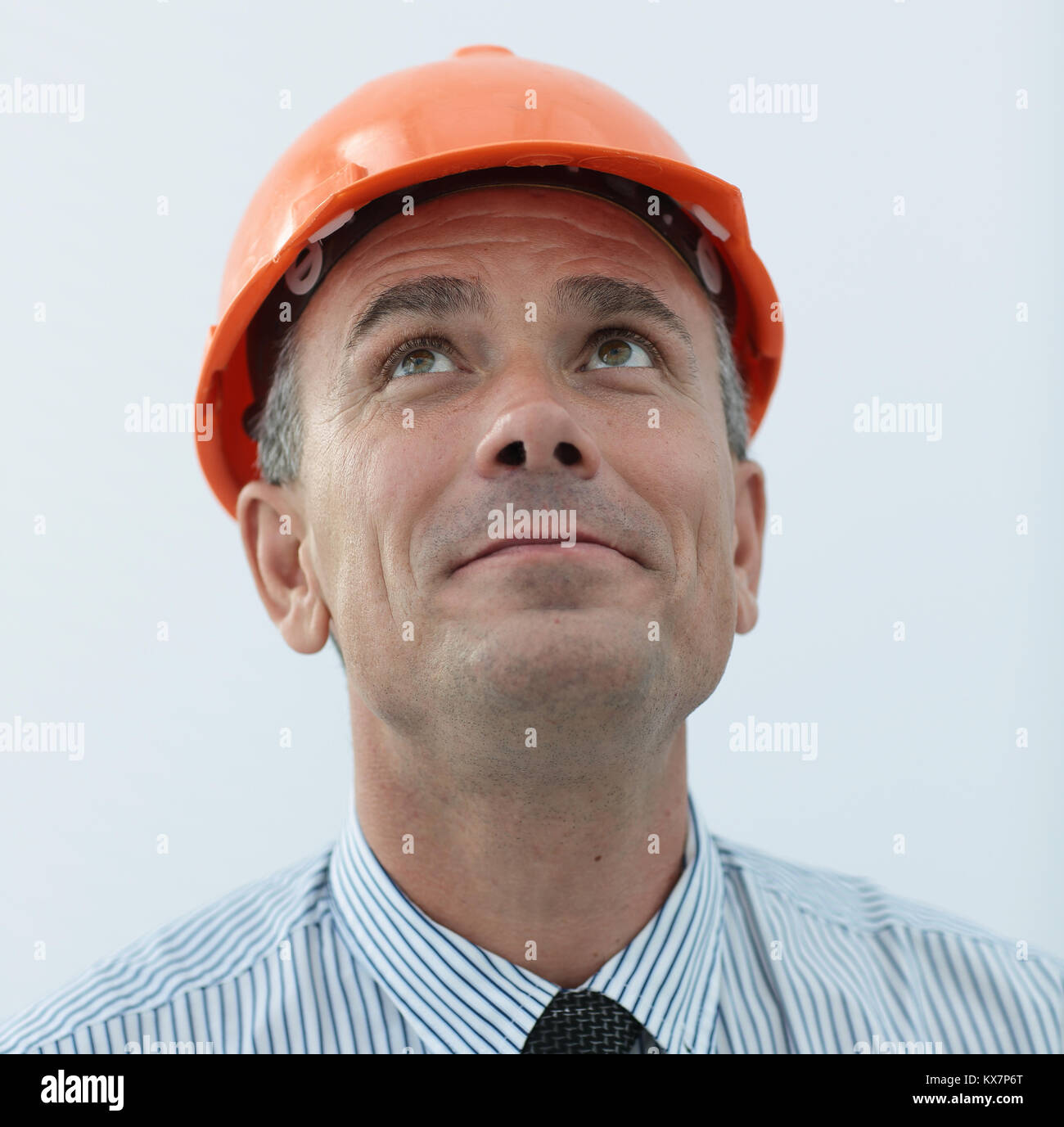 closeup portrait of an architect Stock Photo - Alamy