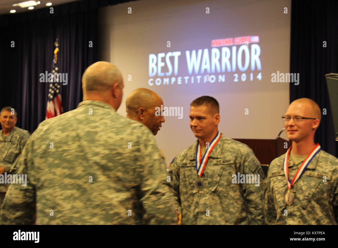 U.S. Army National Guard awards for best warrior competition Stock ...