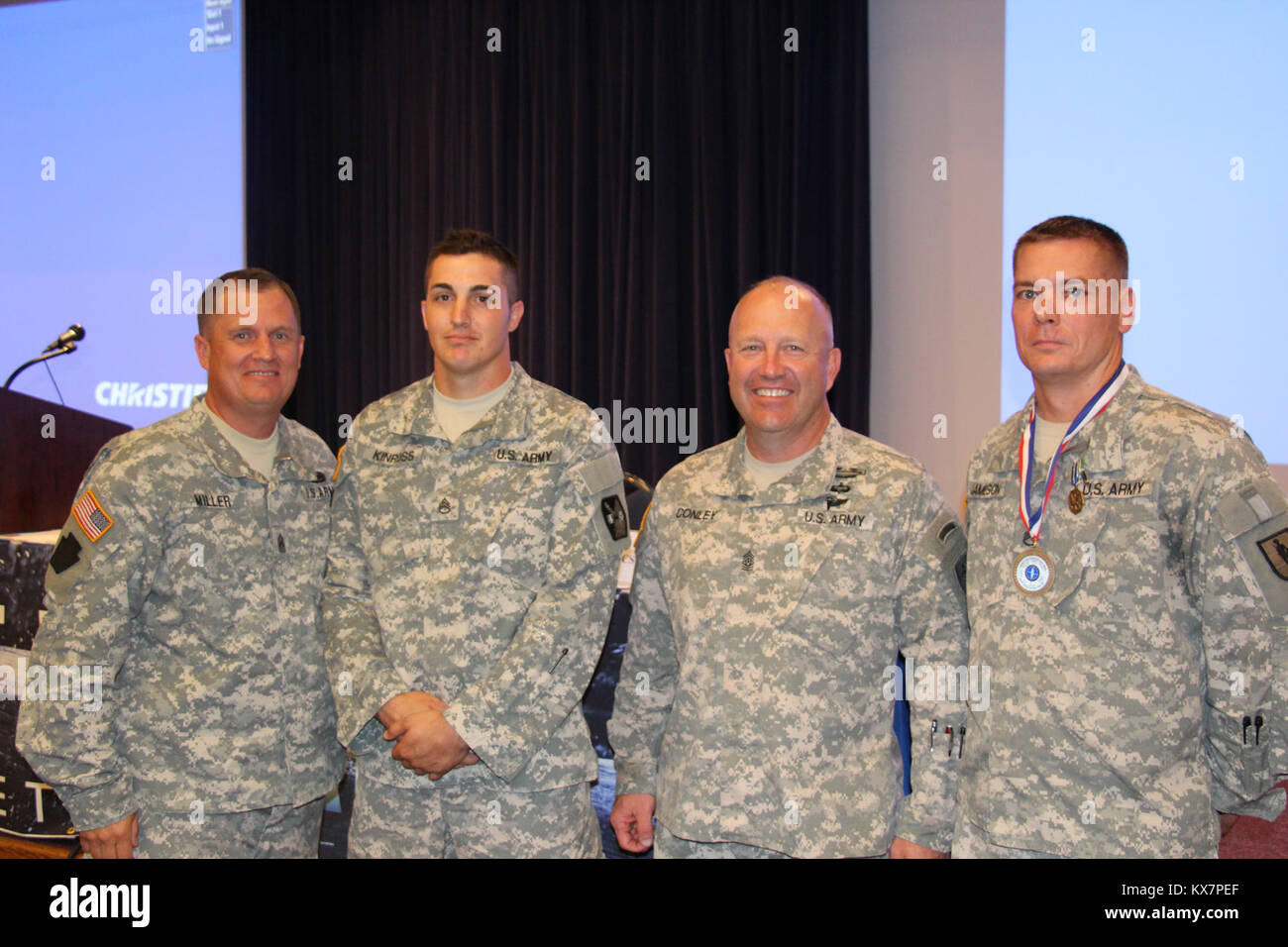 U.S. Army National Guard awards for best warrior competition Stock ...