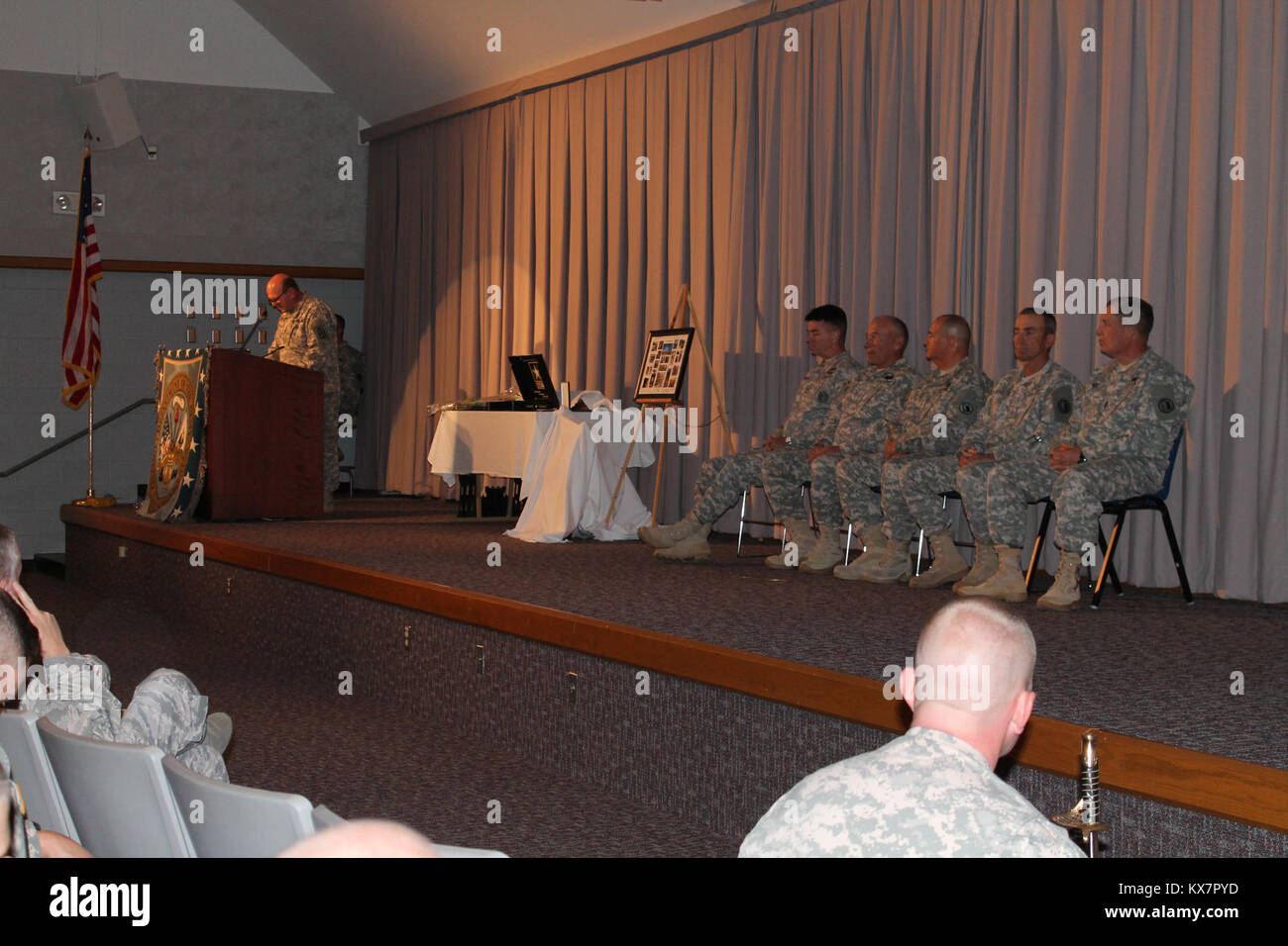 U.S. Army National Guard awards and promotion presentation ceremony ...