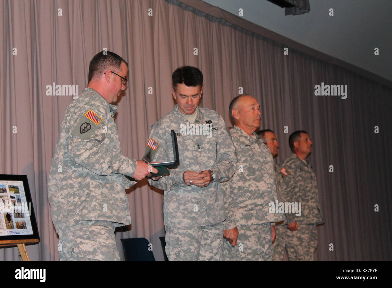 U.S. Army National Guard awards and promotion presentation ceremony ...