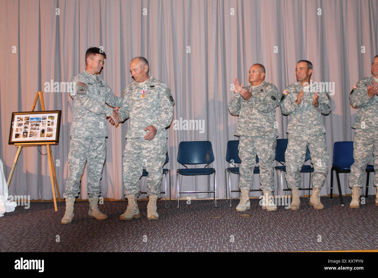 U.S. Army National Guard awards and promotion presentation ceremony ...