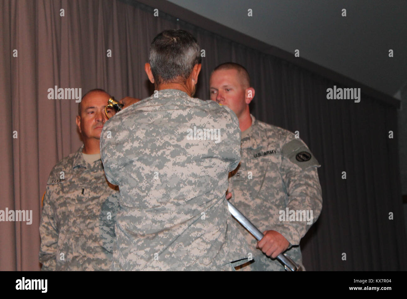 US Army National Guard change of command ceremony Stock Photo - Alamy