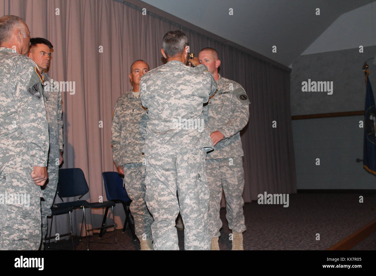 US Army National Guard change of command ceremony Stock Photo - Alamy