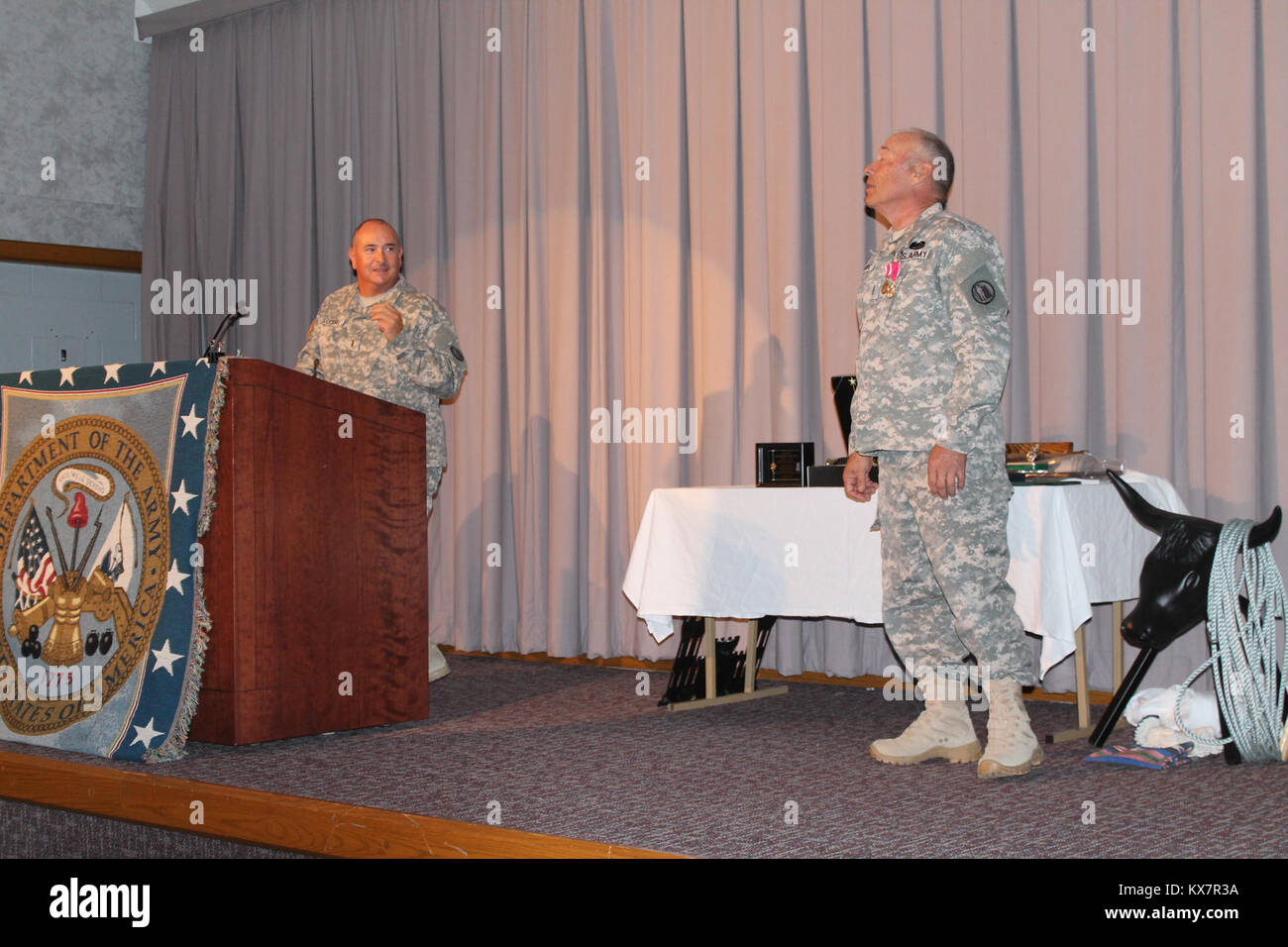 U.S. Army National Guard awards and promotion presentation ceremony ...