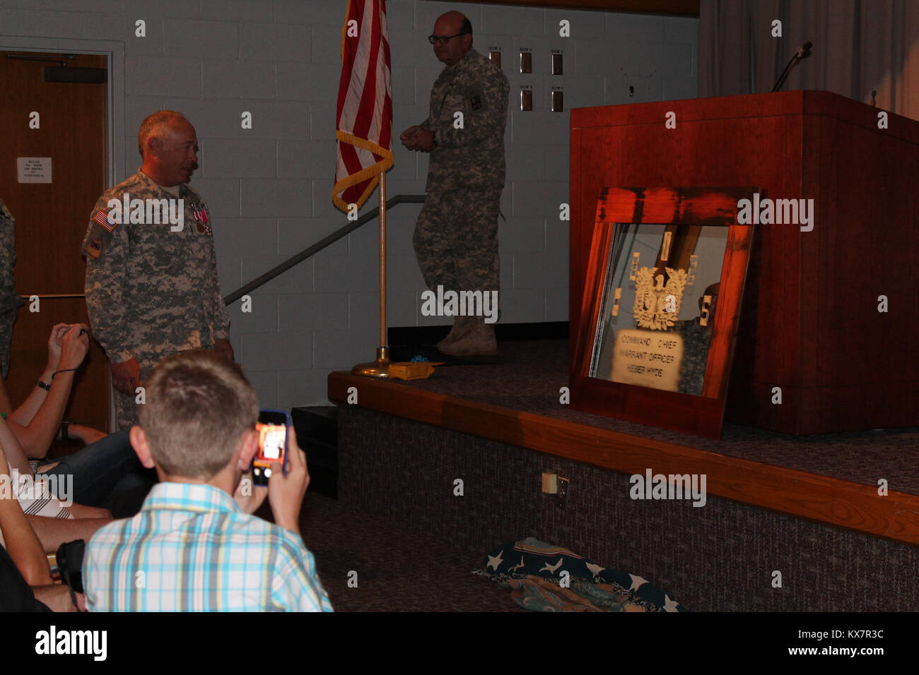 U.S. Army National Guard awards and promotion presentation ceremony ...
