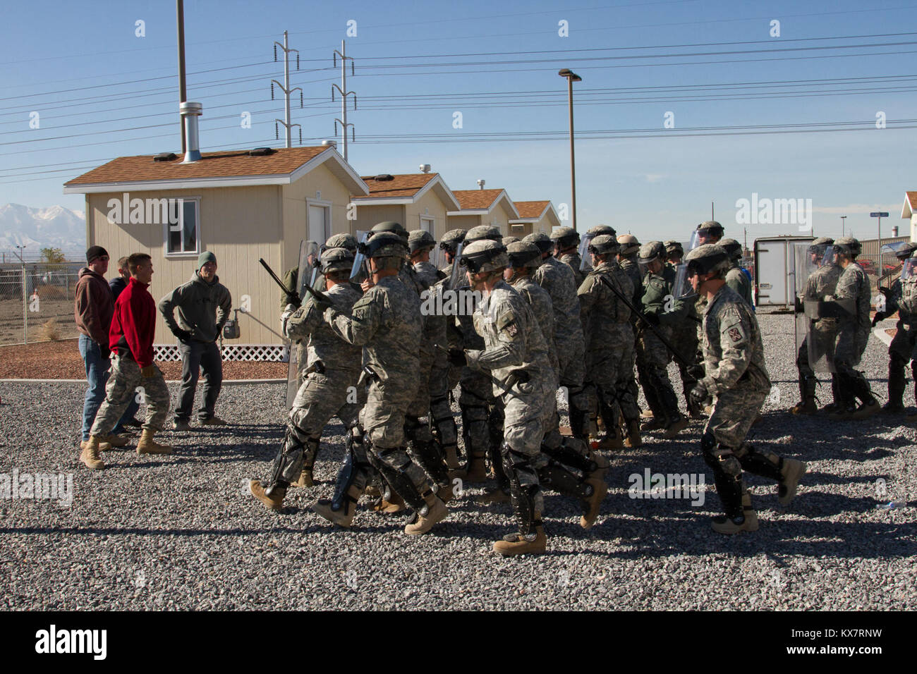 The Delta 142nd Military Intelligence Battalion from Draper, Utah ...