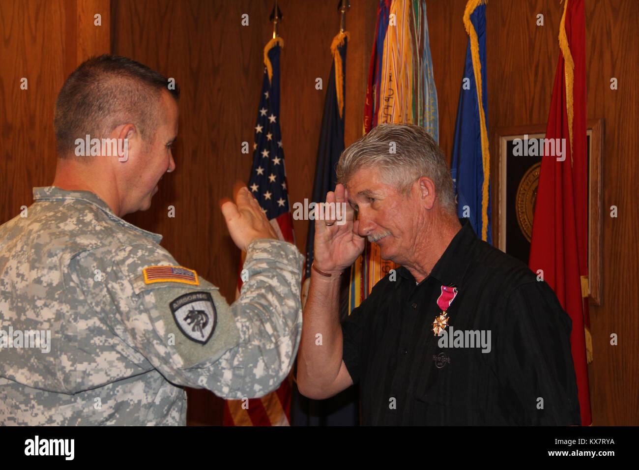 Retired Chief Blayde Hamilton was awarded the Legion of Merit Award on ...