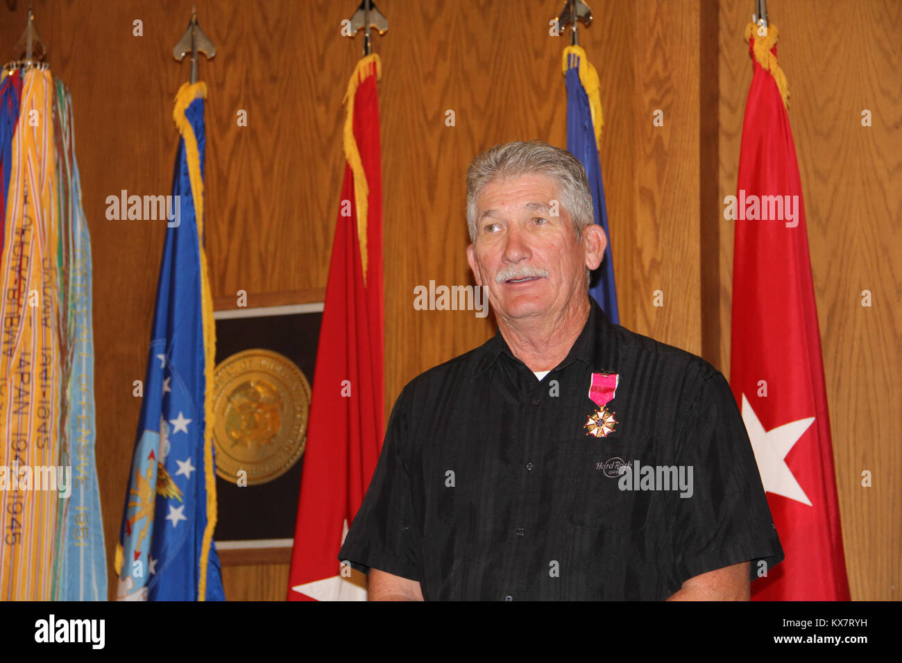 Retired Chief Blayde Hamilton was awarded the Legion of Merit Award on ...