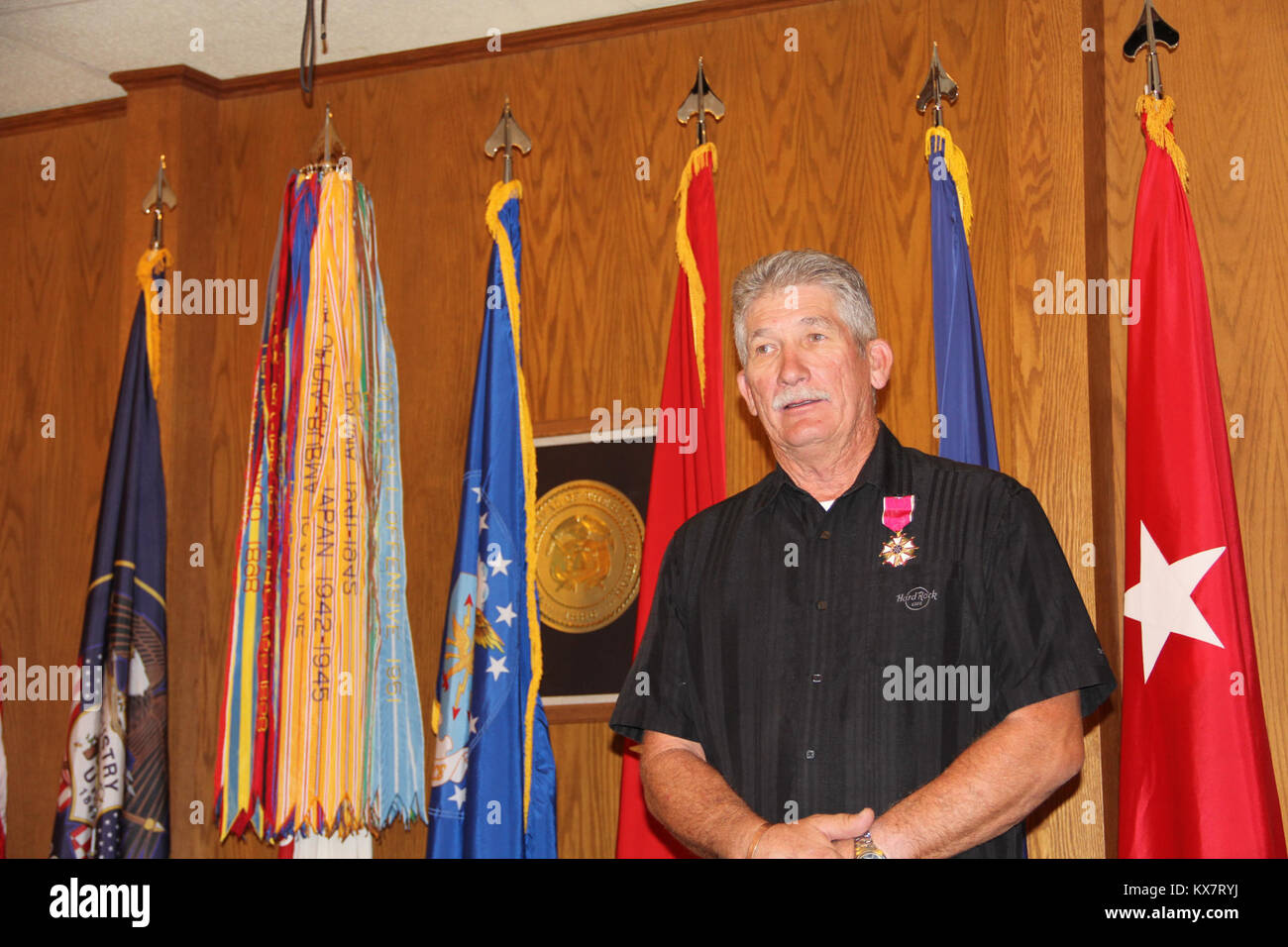 Retired Chief Blayde Hamilton was awarded the Legion of Merit Award on ...