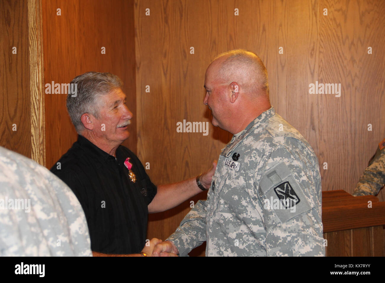 Retired Chief Blayde Hamilton was awarded the Legion of Merit Award on ...