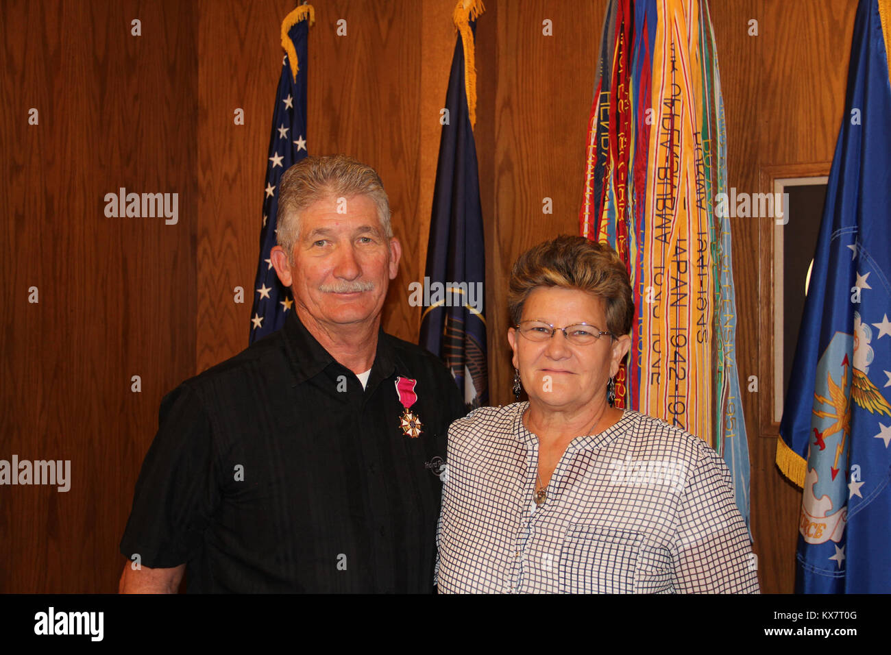 Retired Chief Blayde Hamilton was awarded the Legion of Merit Award on ...
