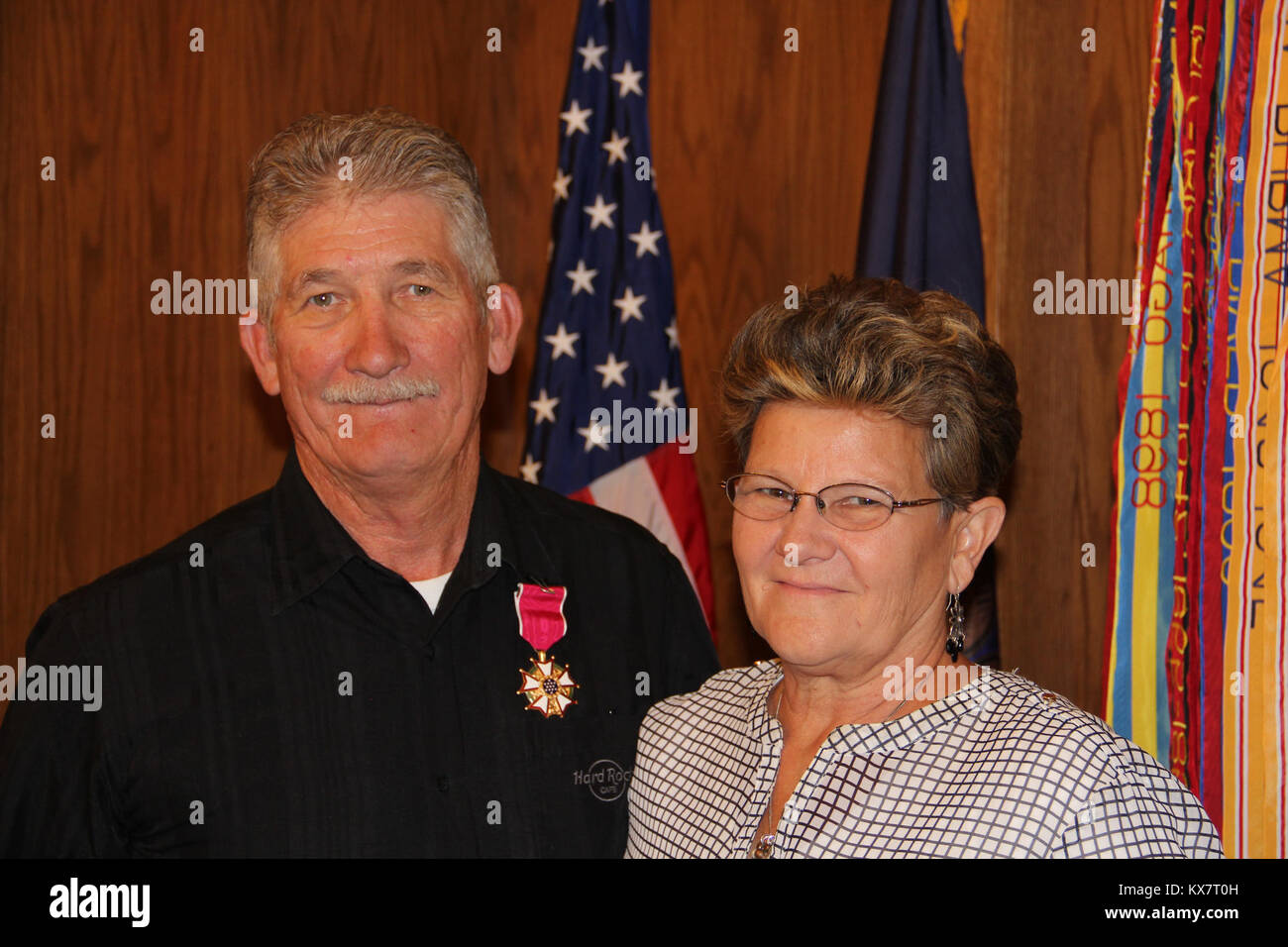 Retired Chief Blayde Hamilton was awarded the Legion of Merit Award on ...