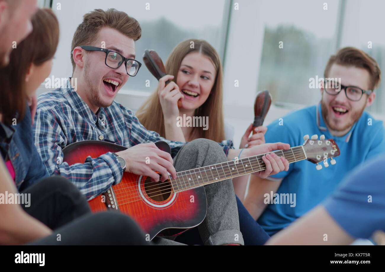 Funny young people smile and having fun Stock Photo - Alamy