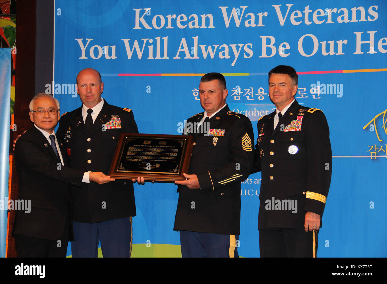 South Korea honored U.S. Korean War veterans on the 60th anniversary of ...