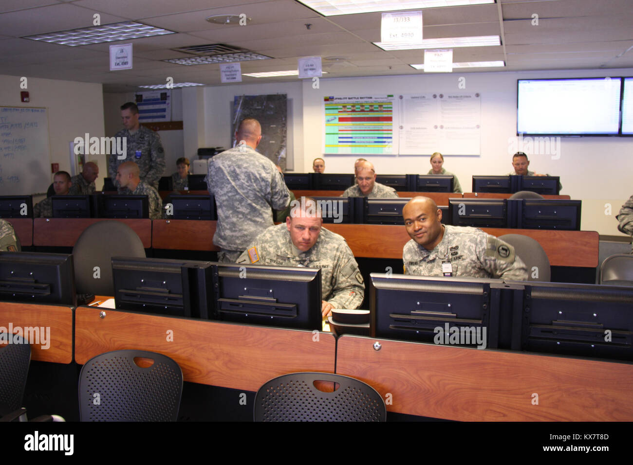 Members of the Utah National Guard participate in the Joint Operations ...