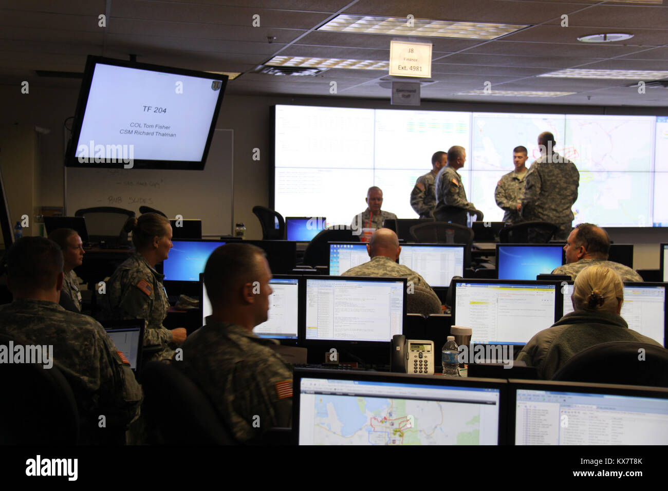 Members of the Utah National Guard participate in the Joint Operations ...