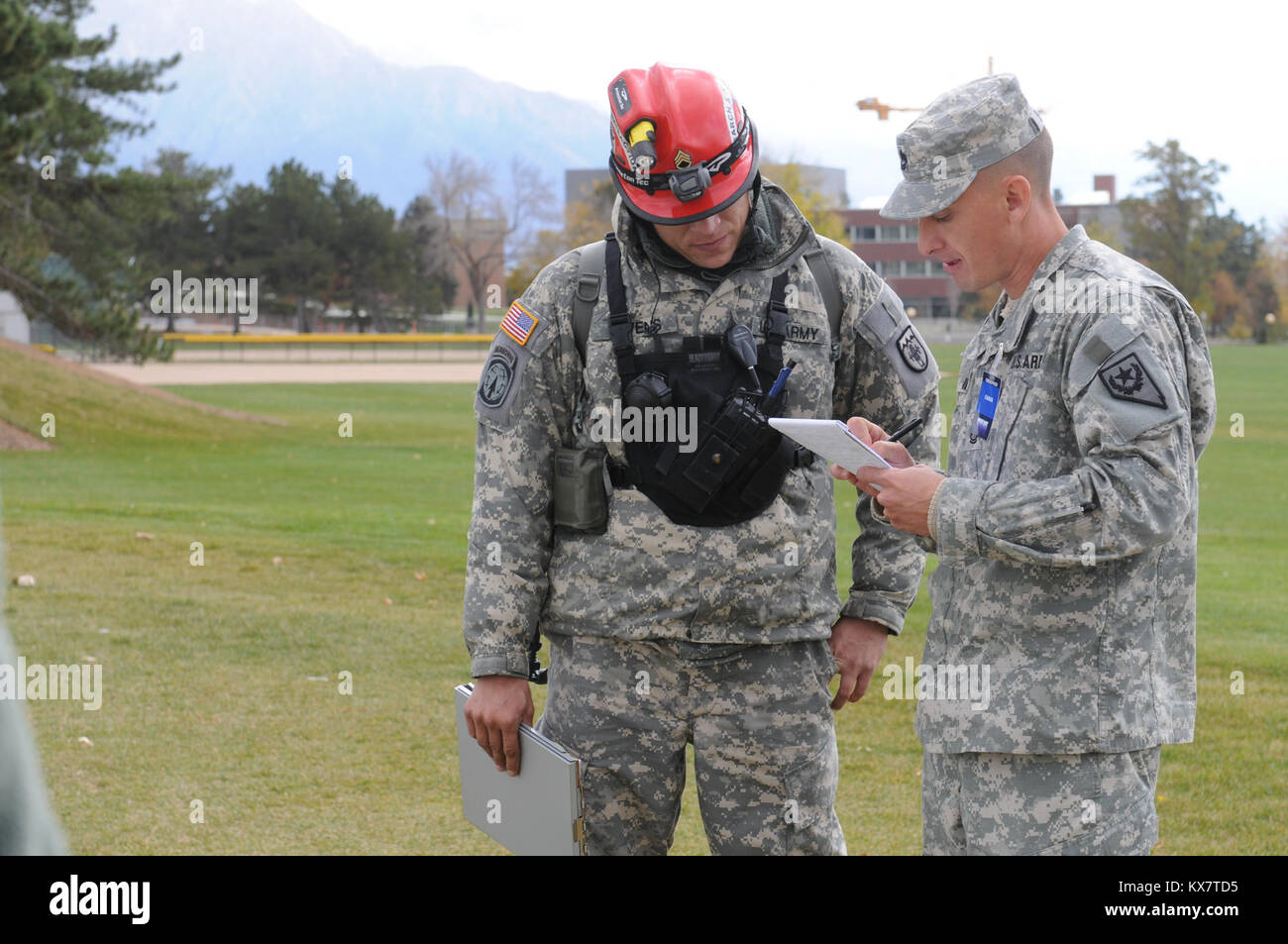US Army National Guard search and extraction rescue team. Colorado ...