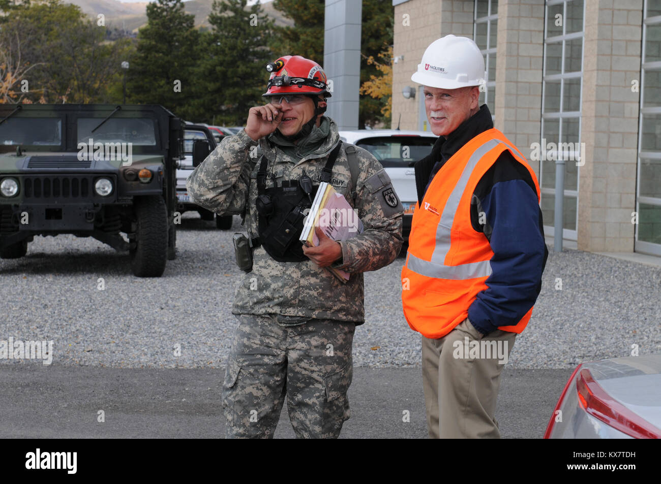 US Army National Guard search and extraction rescue team. Colorado ...