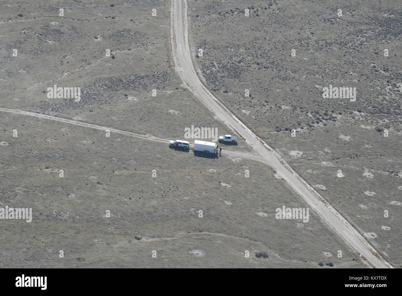 U.S. Army National Guard helicopter target in desert mountains Stock ...