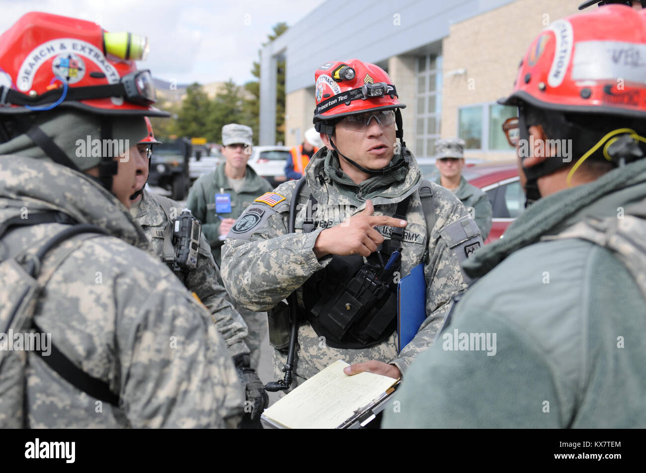 US Army National Guard search and extraction rescue team. Colorado ...