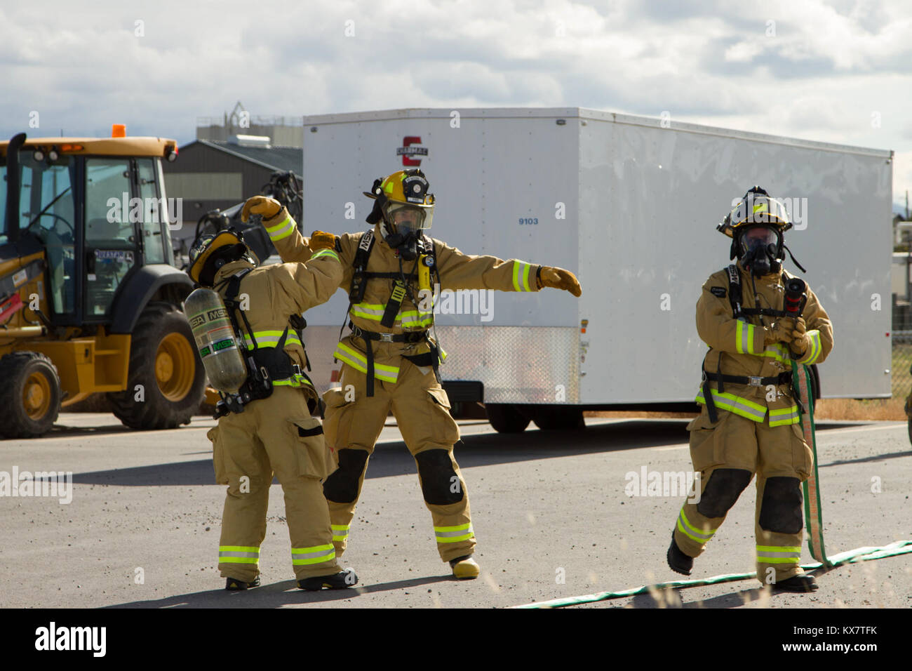 Firefighters with the 151st Fire Department UTANG conduct PCCs and PCIs ...