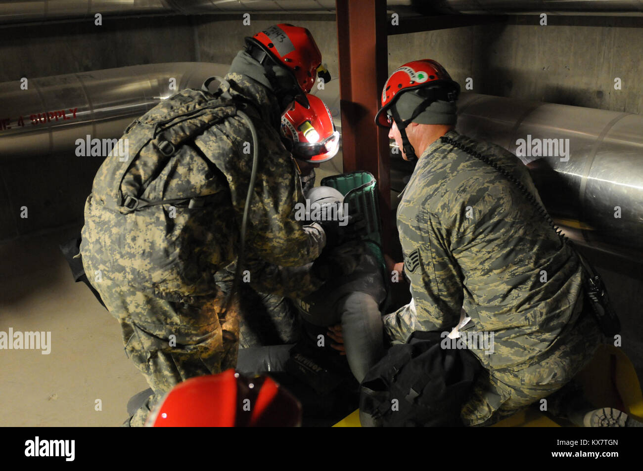 US Army National Guard search and extraction rescue team. Colorado ...