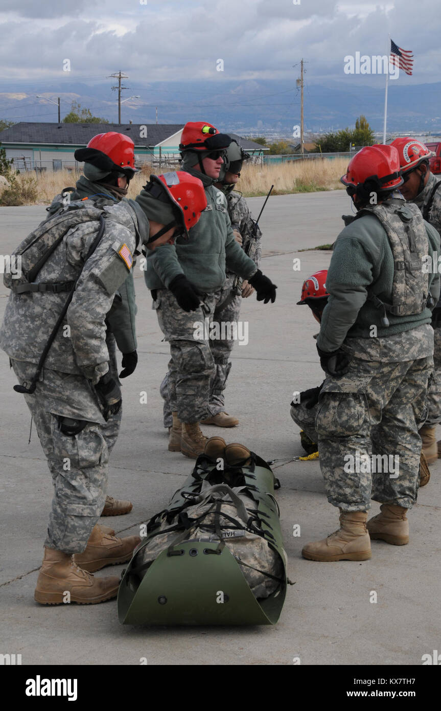 Members of the Utah National Guard Homeland Response Force and the ...