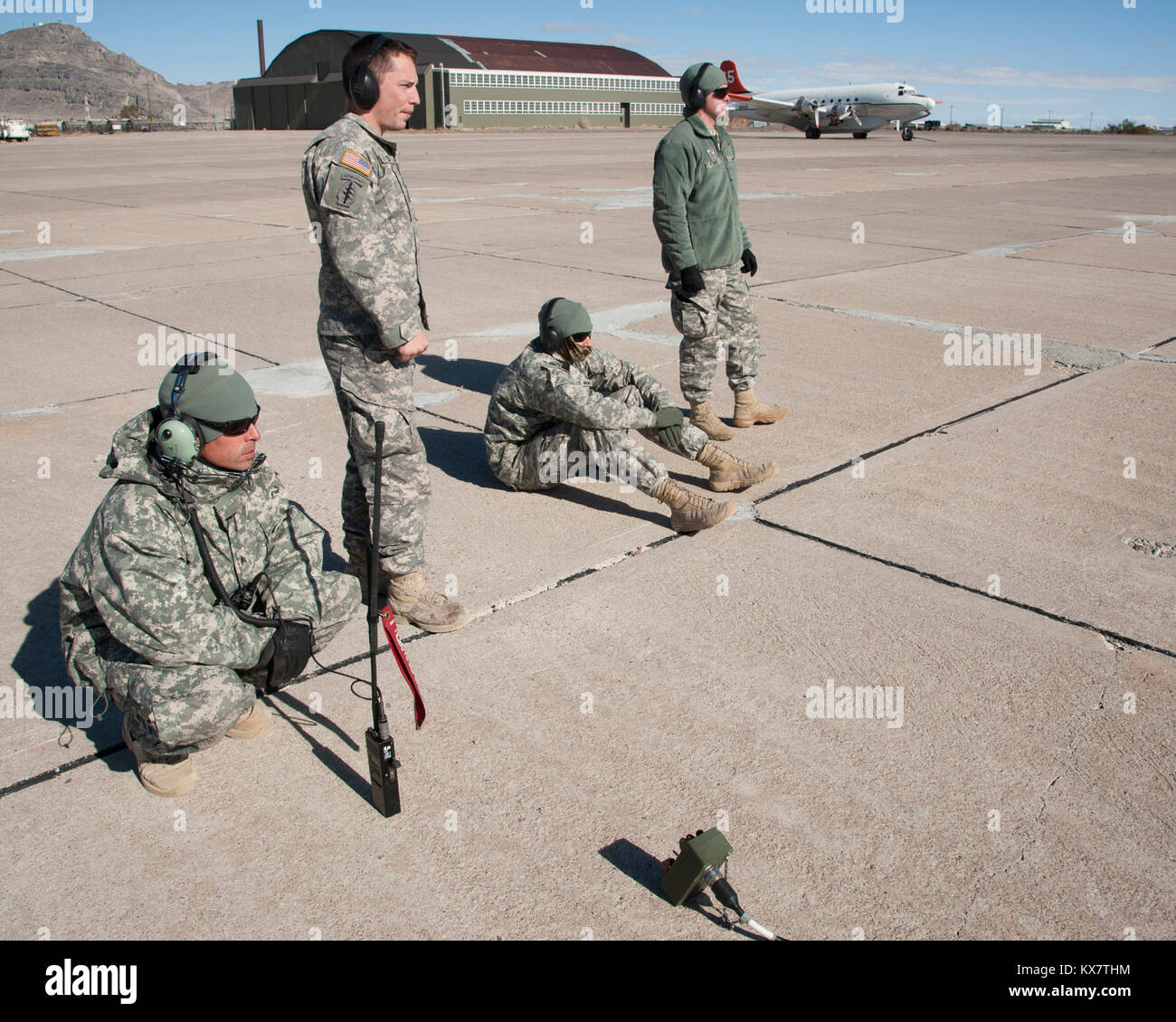 19th Special Forces Group of the Utah National Guard, launching and ...