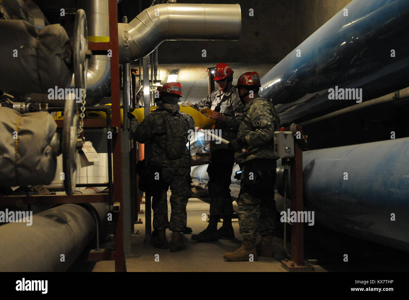 US Army National Guard search and extraction rescue team. Colorado ...