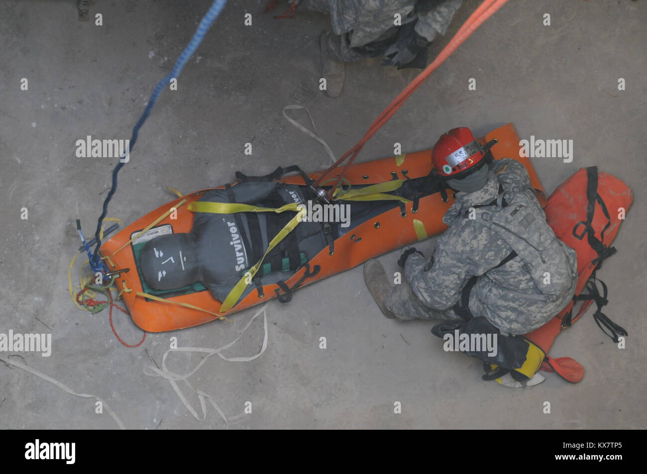 US Army National Guard search and extraction rescue team. Colorado ...