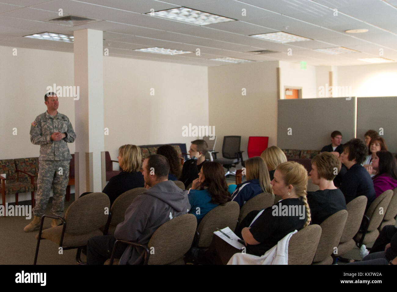 Sgt. 1st Class Joe Ziser, operations NCOIC with the Colorado National ...