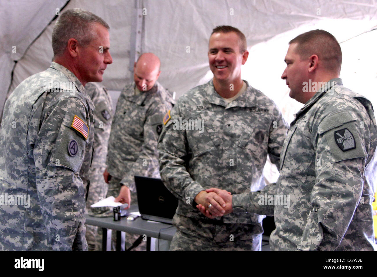 SALT LAKE- Brigadier General Dallen Atack, Utah Army National Guard ...