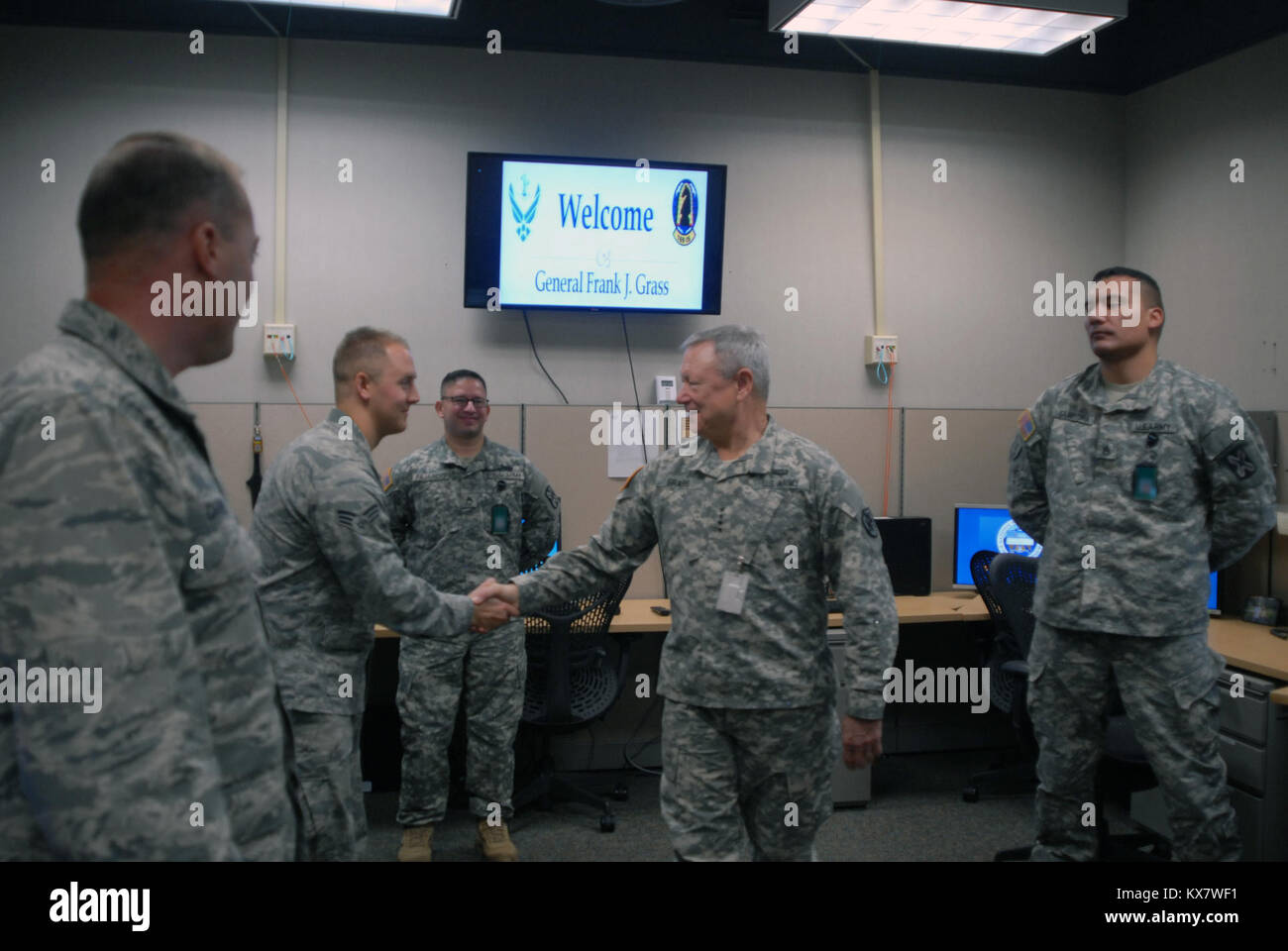 Army Gen. Frank Grass, chief of the National Guard Bureau, and his wife ...